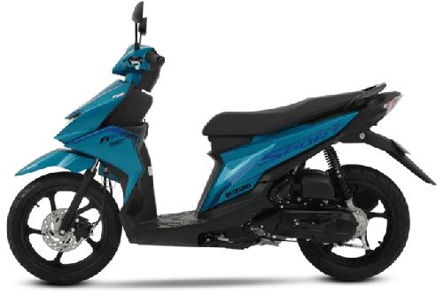 Here are the 3 available colors of the Suzuki Skydrive Sport